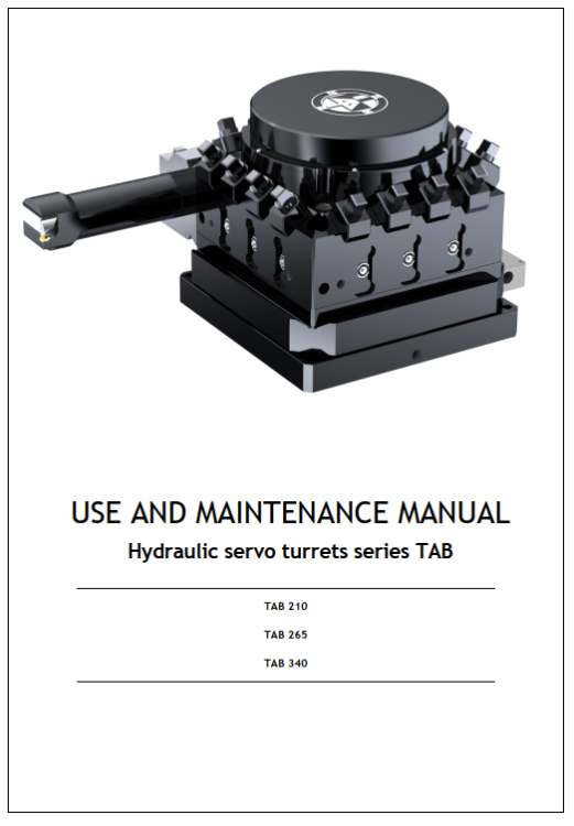 MANUALS DOWNLOAD AREA - Baruffaldi