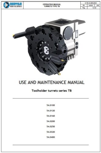 MANUALS DOWNLOAD AREA - Baruffaldi