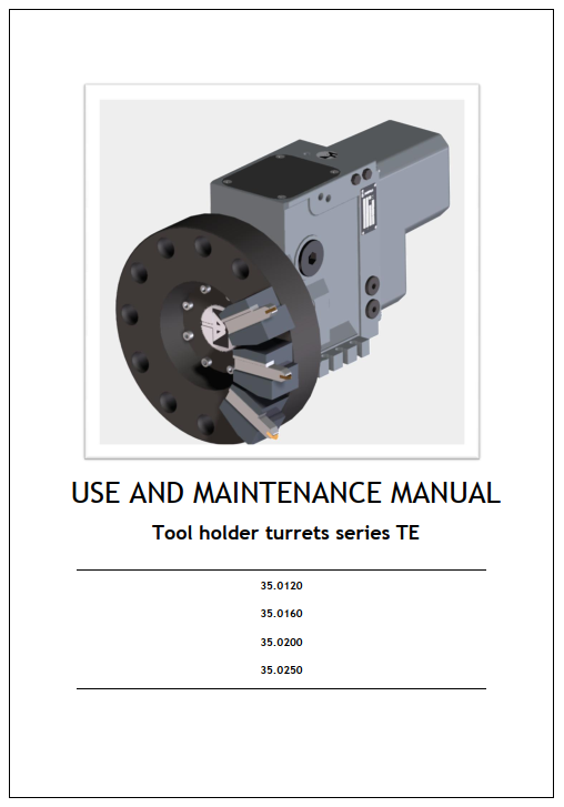 MANUALS DOWNLOAD AREA - Baruffaldi