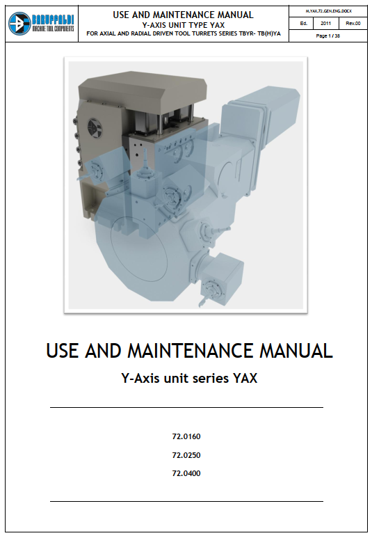 MANUALS DOWNLOAD AREA - Baruffaldi